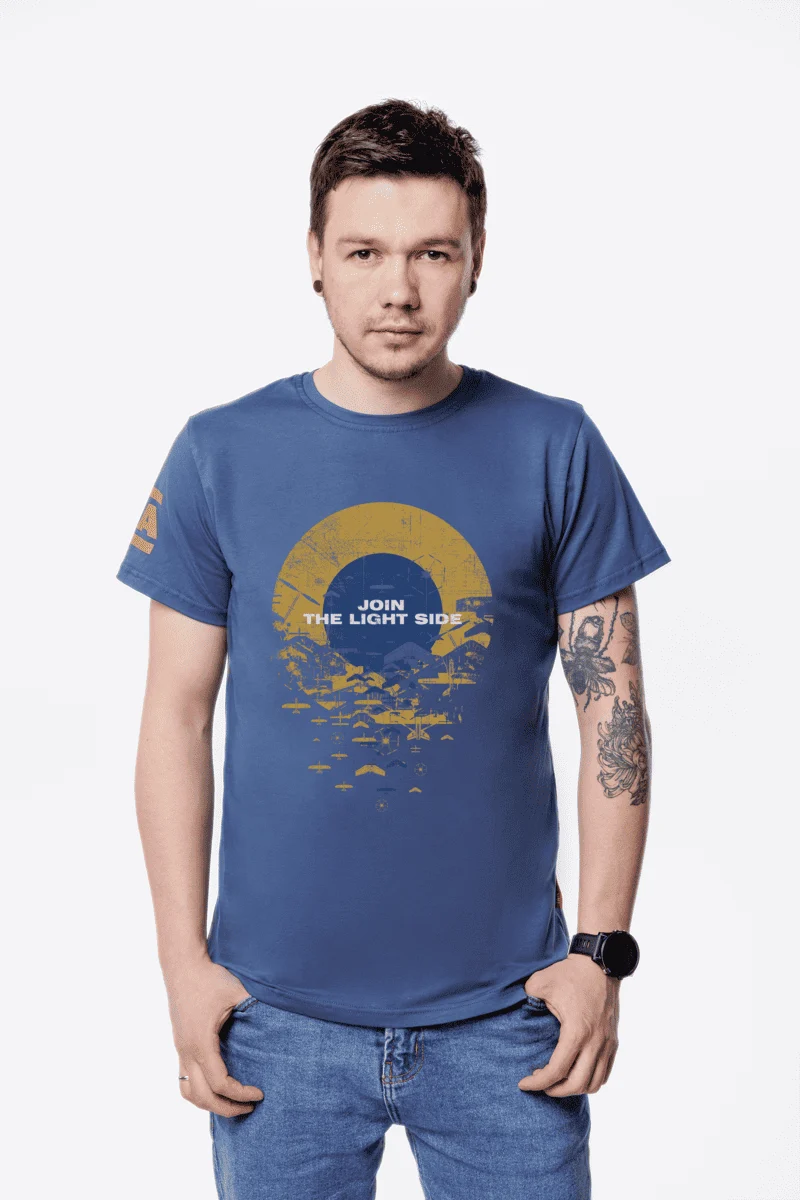 Чоловіча футболка THE LIGHT SIDE - купити онлайн | Авіація Галичини