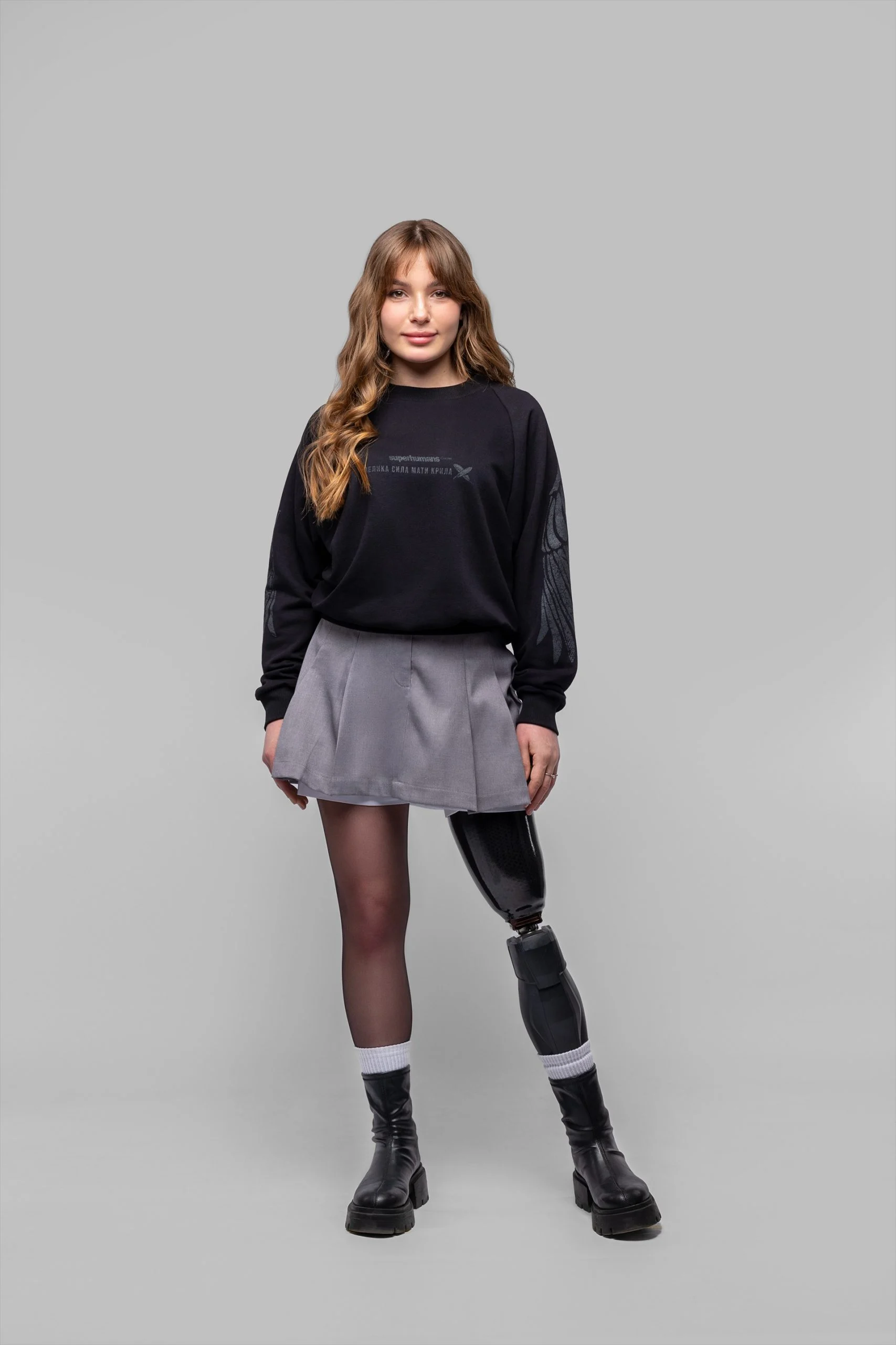 Жіночий світшот SUPERHUMANS - купити онлайн | Авіація Галичини