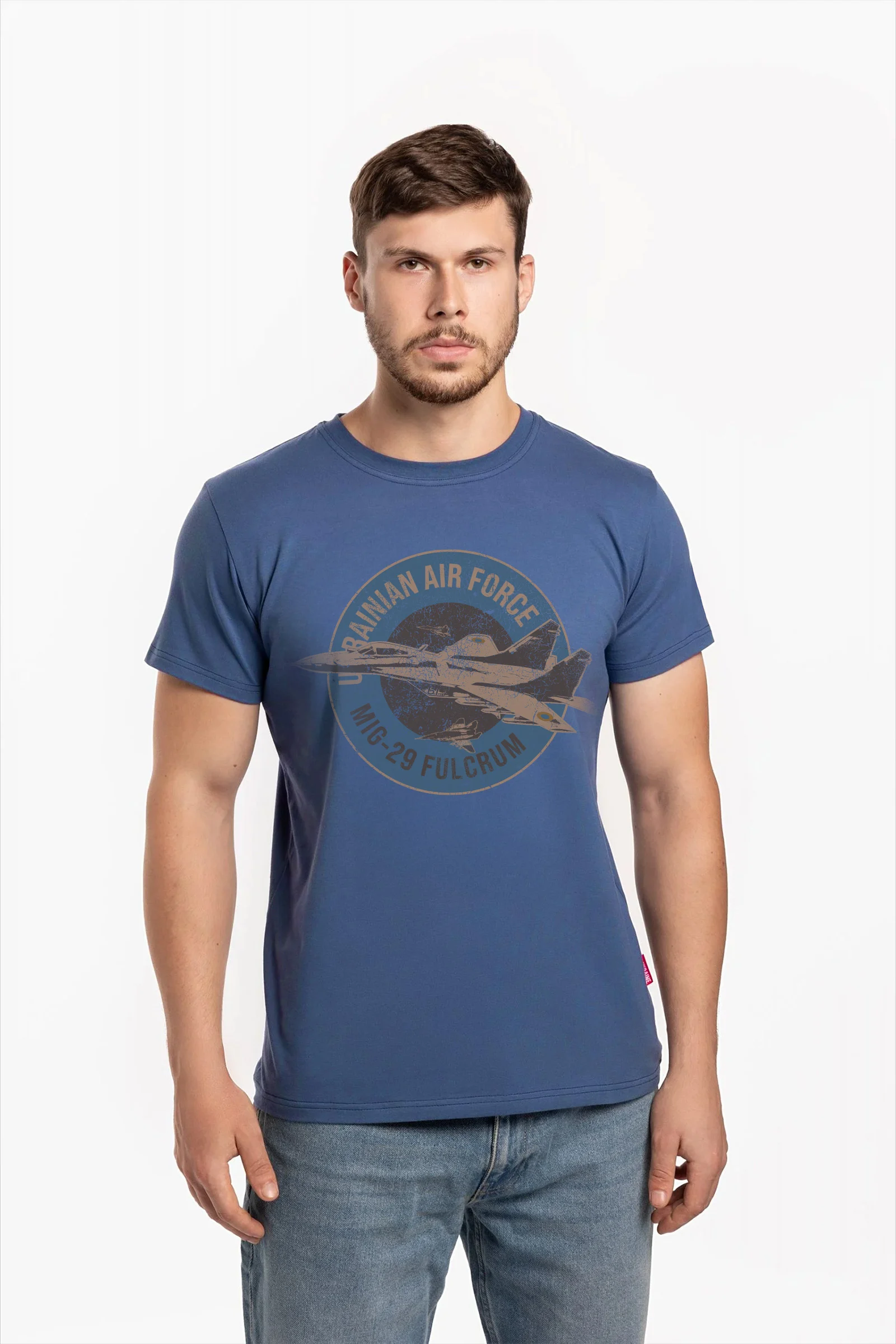 Men's t-shirt MIG-29. ROUNDEL - buy online | Aviatsiya Halychyny ...